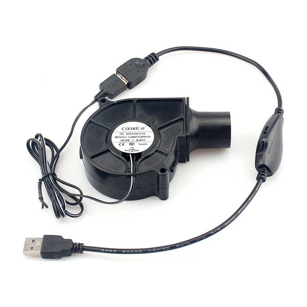 YLLSF 12V BBQ Fan Outdoor Cooking Charcoal Blower Portable Barbeque Air ...