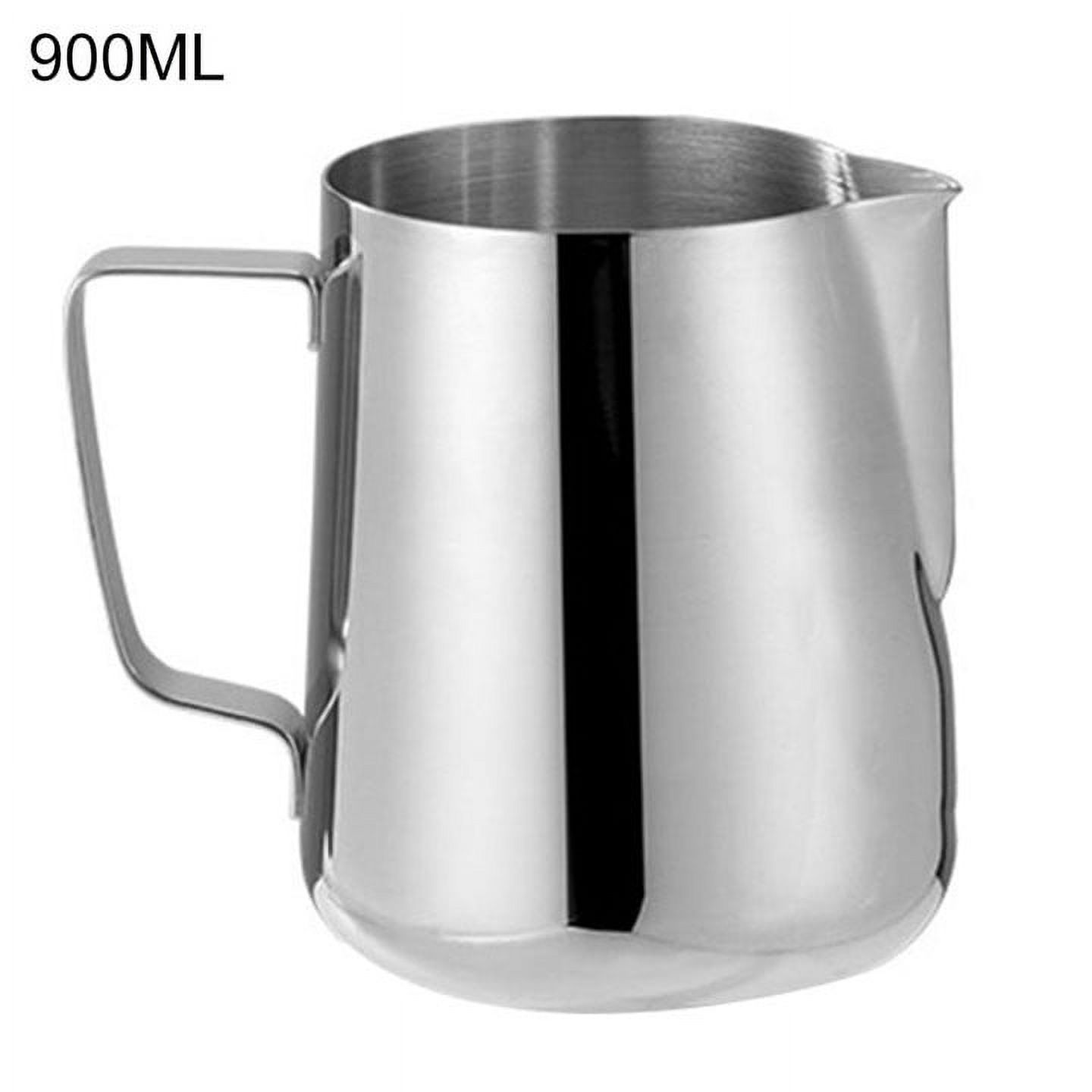 YLLSF 1pc Stainless Steel Milk Frothing Pitcher Craft Latte Cappuccino ...