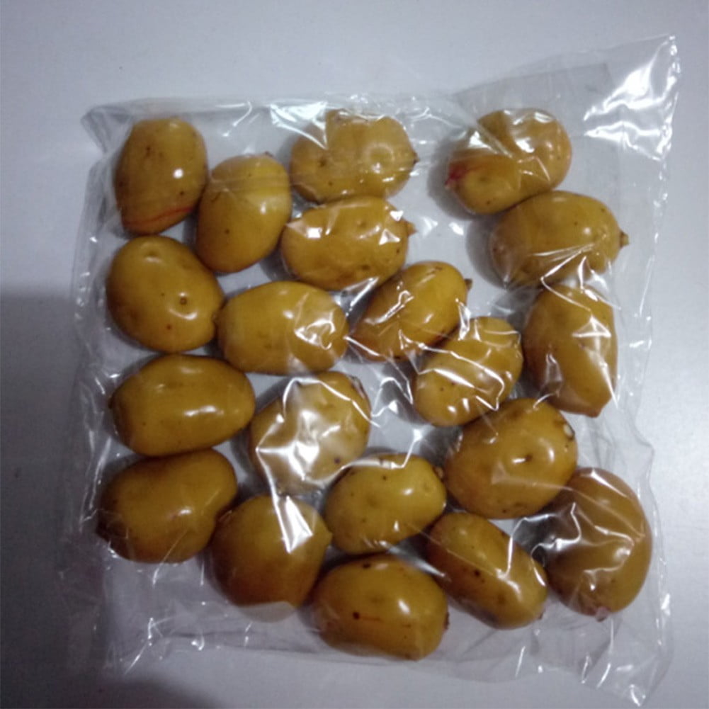 YLLSF 20 Pcs Artificial Vegetables Fake Red Chili Corn Potato Model ...