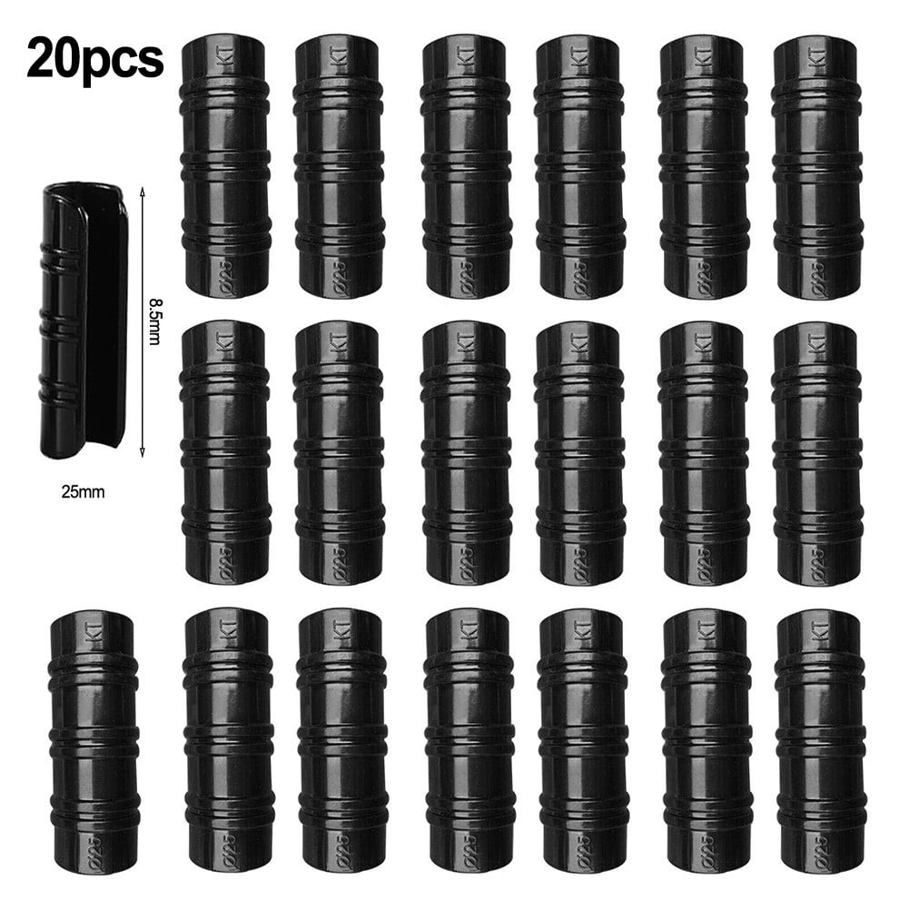 YLLSF 20x Pipe Clamps Plant Stakes Greenhouse Film Row Cover Netting ...