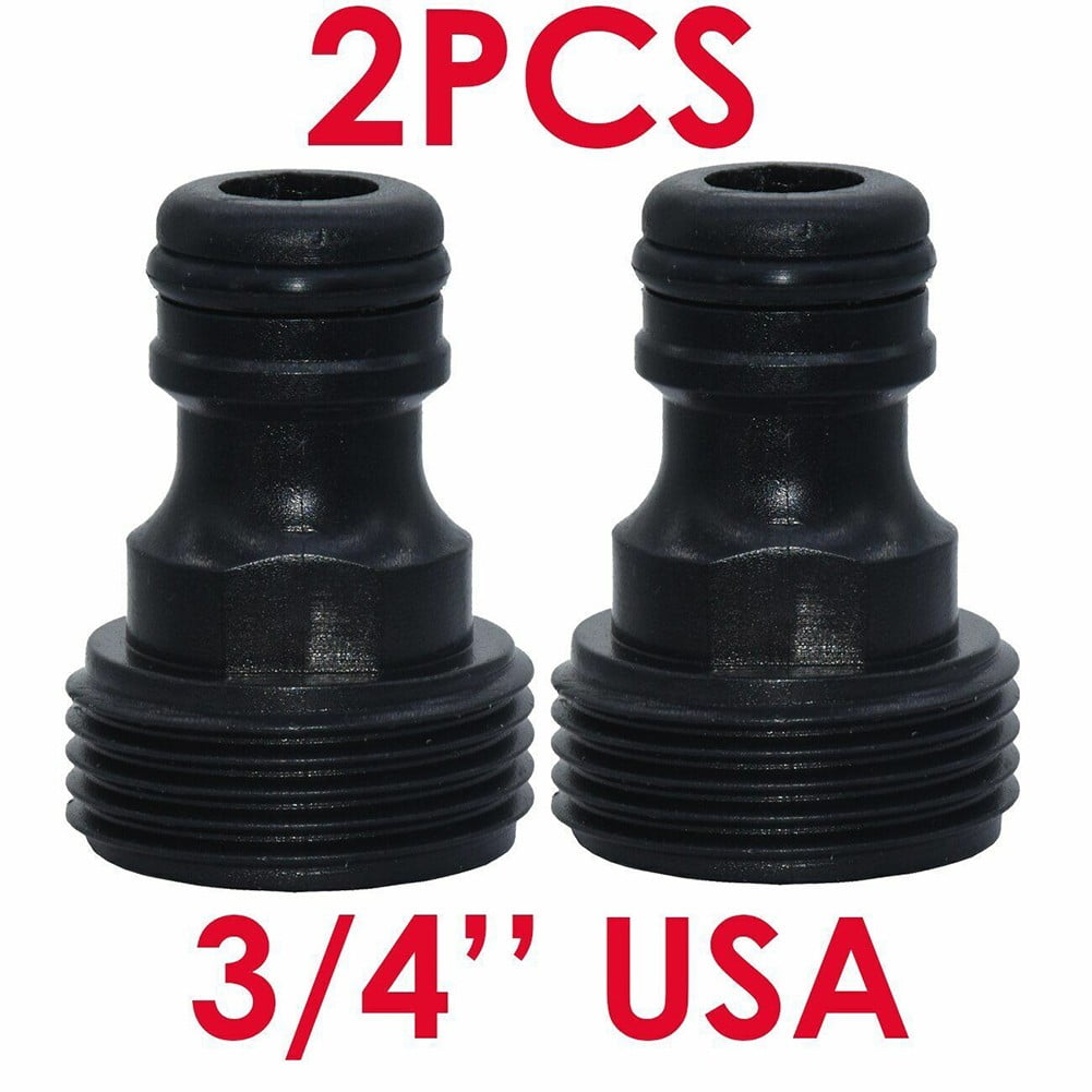 YLLSF 2Pcs Quick Connector Nipple Plastic Water Gun External Thread ...