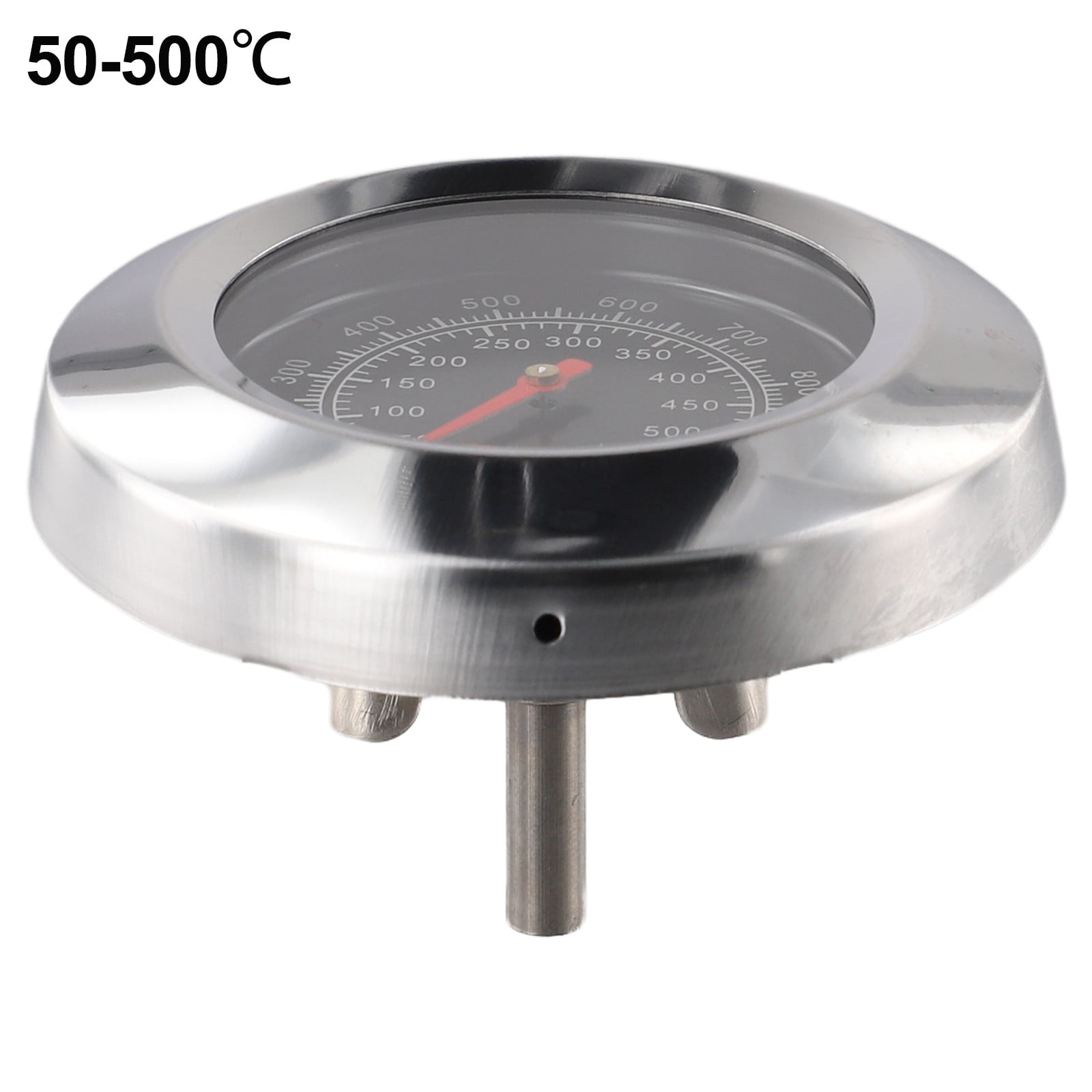 YLLSF 50-500℃ BBQ Grill Temperature Barbecue Gauge Stainless Steel ...