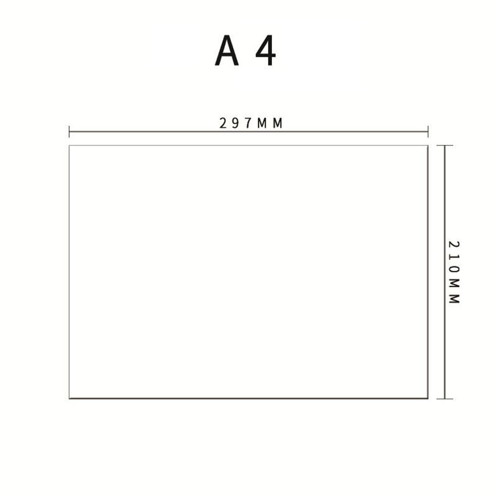 YLLSF A4 Magnetic Whiteboard Fridge Dry Wipe Markers Writing Record ...