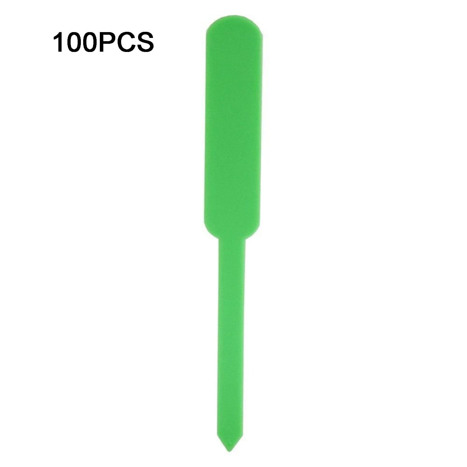 YLLSF DIY Flower Waterproof Garden Plant Tag Plastic Labels Nursery ...