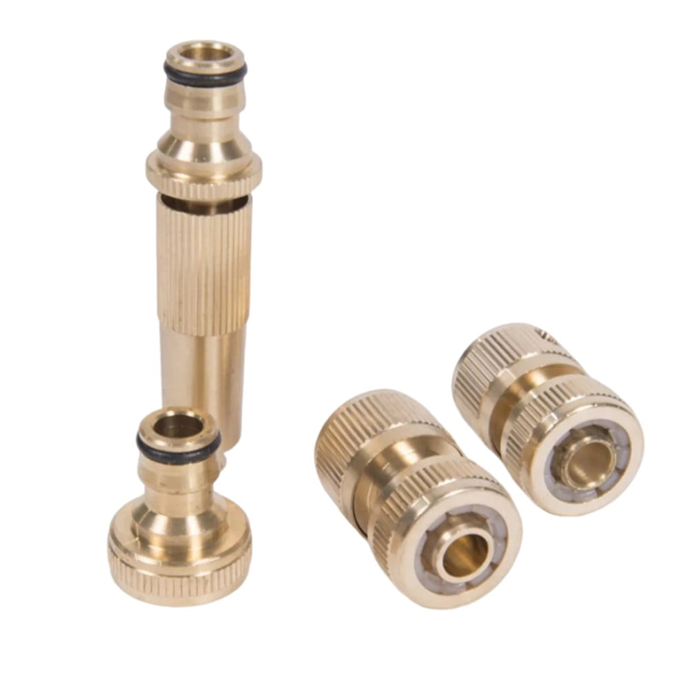 YLLSF Garden Hose Connector Adapter Coupling Quick Coupling 4-Piece Set ...
