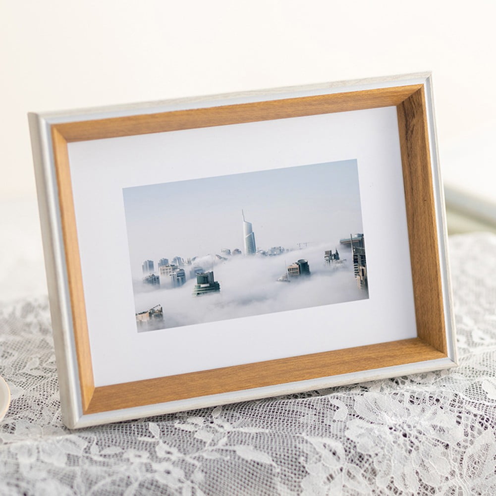 YLLSF Photo frame table 567810 inch for A4 table wall hanging photo ...