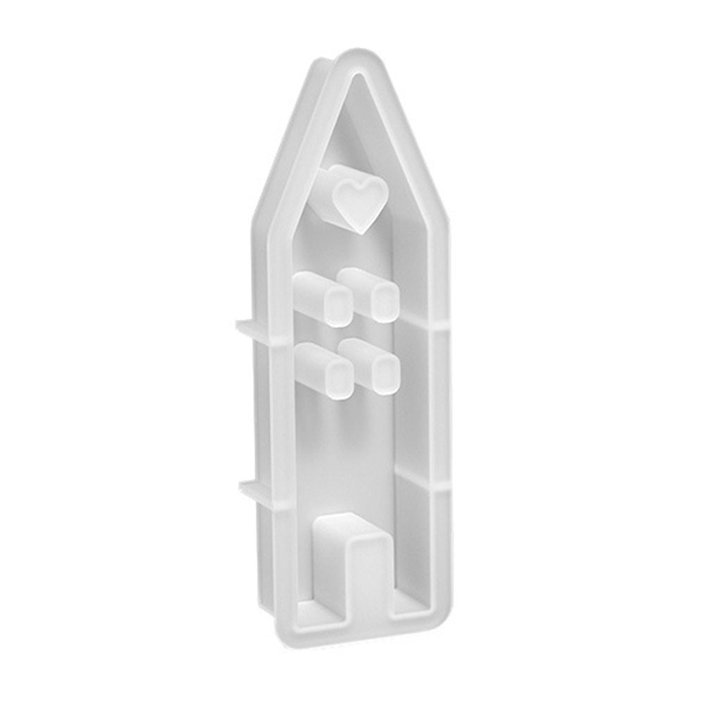 YLLSF Romantic House Silicone Casting Soap Epoxy Resin Plaster Cake DIY ...