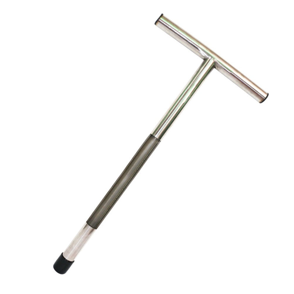 YLLSF Soil Sampler Probe 20" Stainless Steel Tubular T style Handle ...