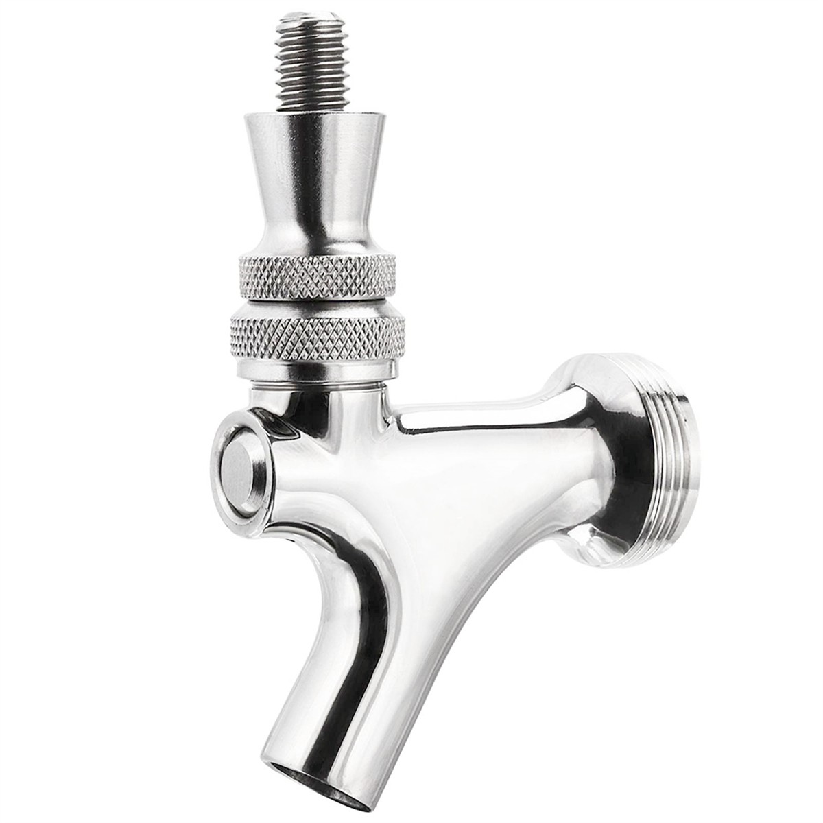YLLSF Stainless Steel Beer Faucet Draft Beer Keg Tap for Homebrew Beer ...