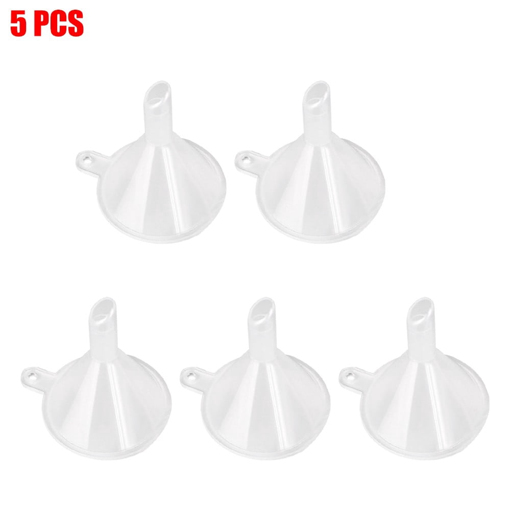 YLLSF With Handle Miniature FUNNEL Tiny Plastic Little Funel Liquid ...
