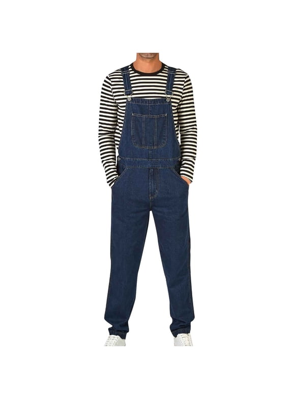Dark Blue Overalls