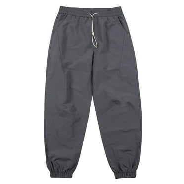 Patlollav Padded Sweatpants for Men and Women, Unisex Hip-Hop Casual ...