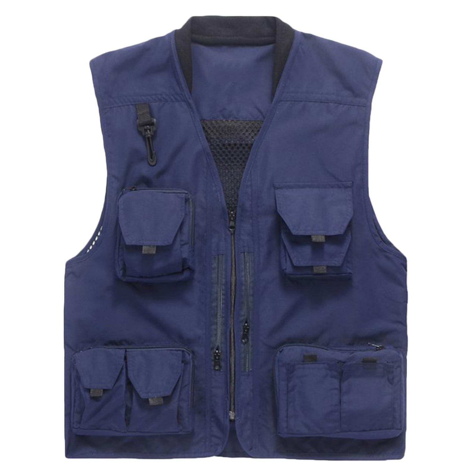 YLSDL Men's Multi-Pocketed Quick-Dry Breathable Vest Lightweight ...