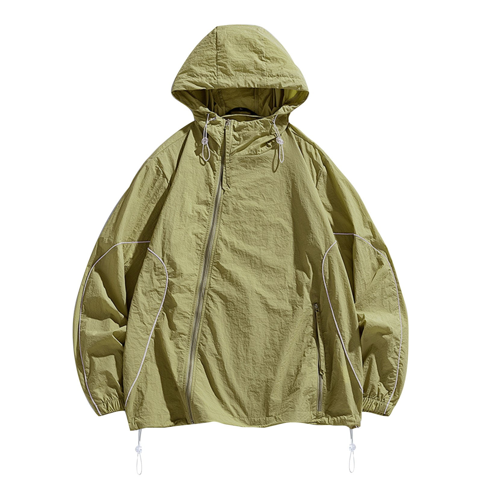 YLSDY Spring Savings Men's Streetwear Harajuku Jacket Windbreaker Coats ...