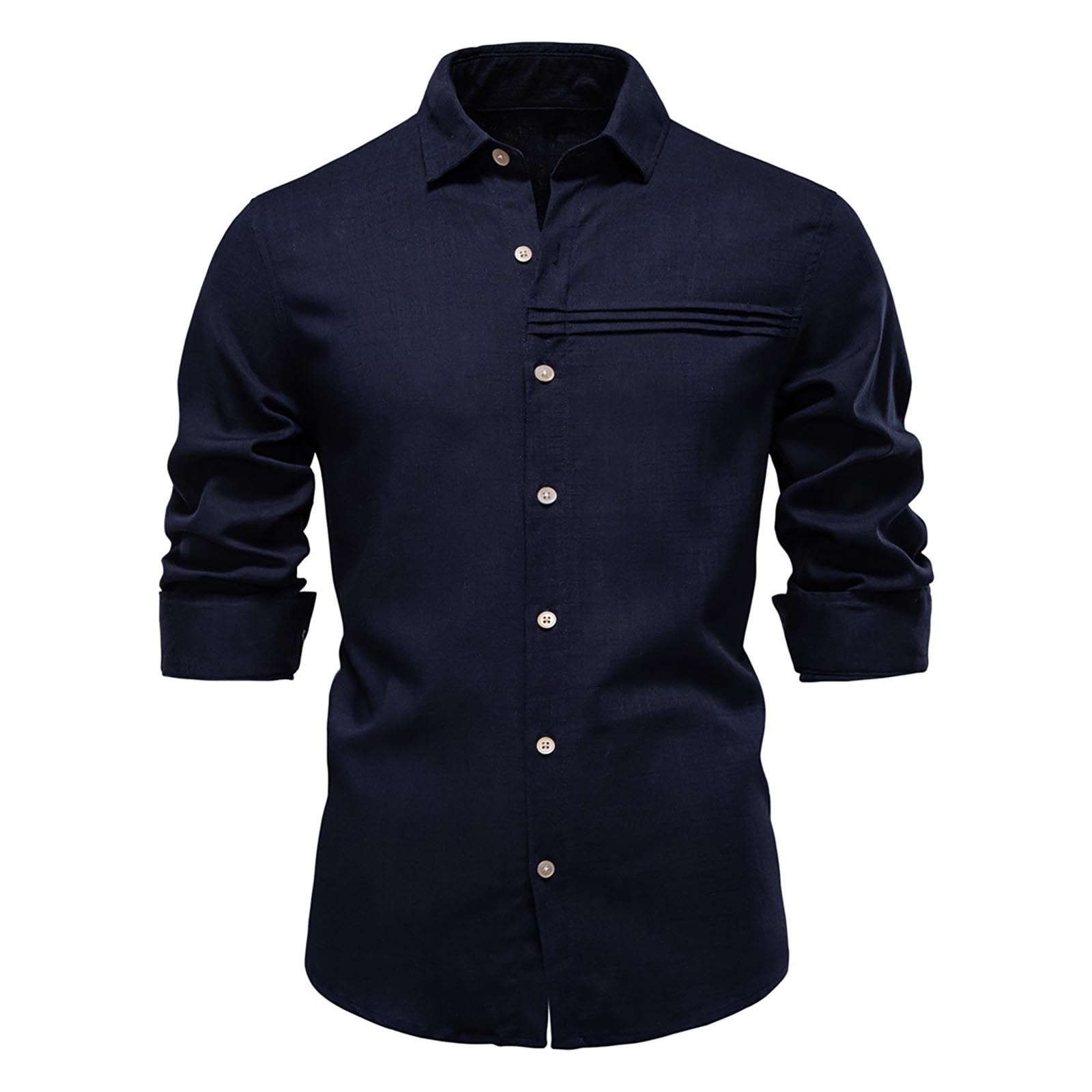 YLSDY Deals Dress Shirts for Men Vacation Beach Formal Wedding Prom ...