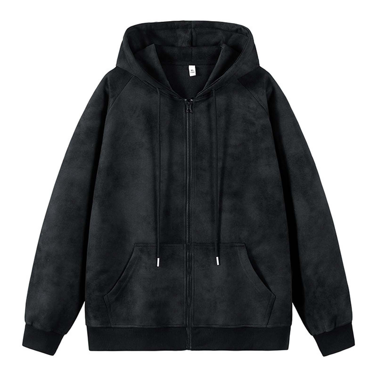 YLSDY Fashion Mens Oversized Drawstring Hoodies Streetwear Unisex ...