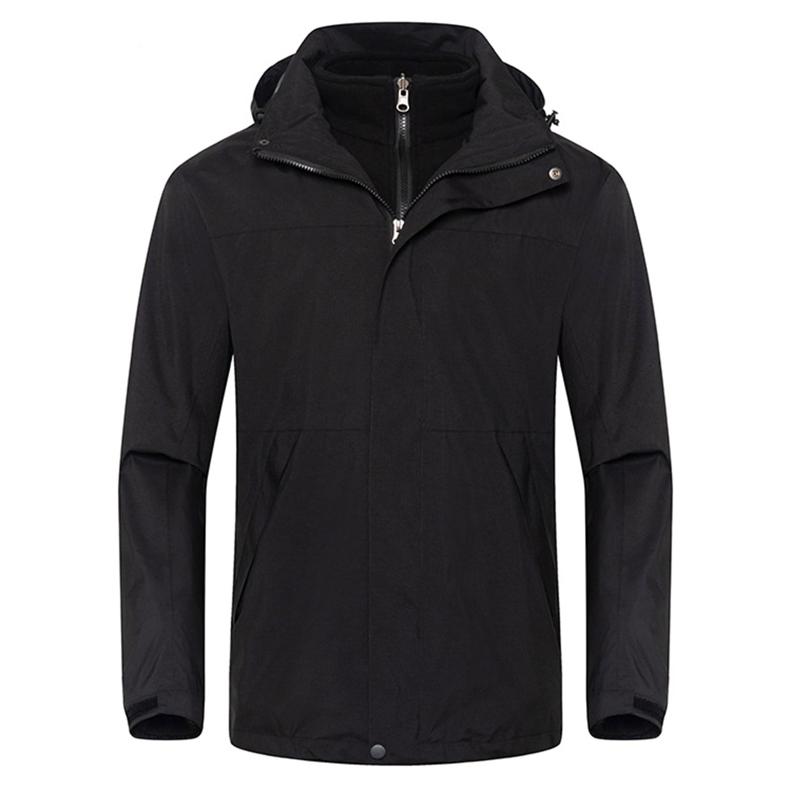 YLSDY Men's Softshell 3 in 1 Winter Jacket Windproof Waterproof Fleece ...
