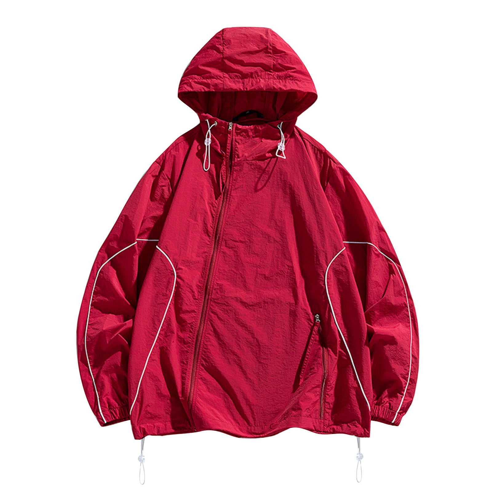 YLSDY Men's Streetwear Harajuku Jacket Windbreaker Coats Bomber Jacket ...