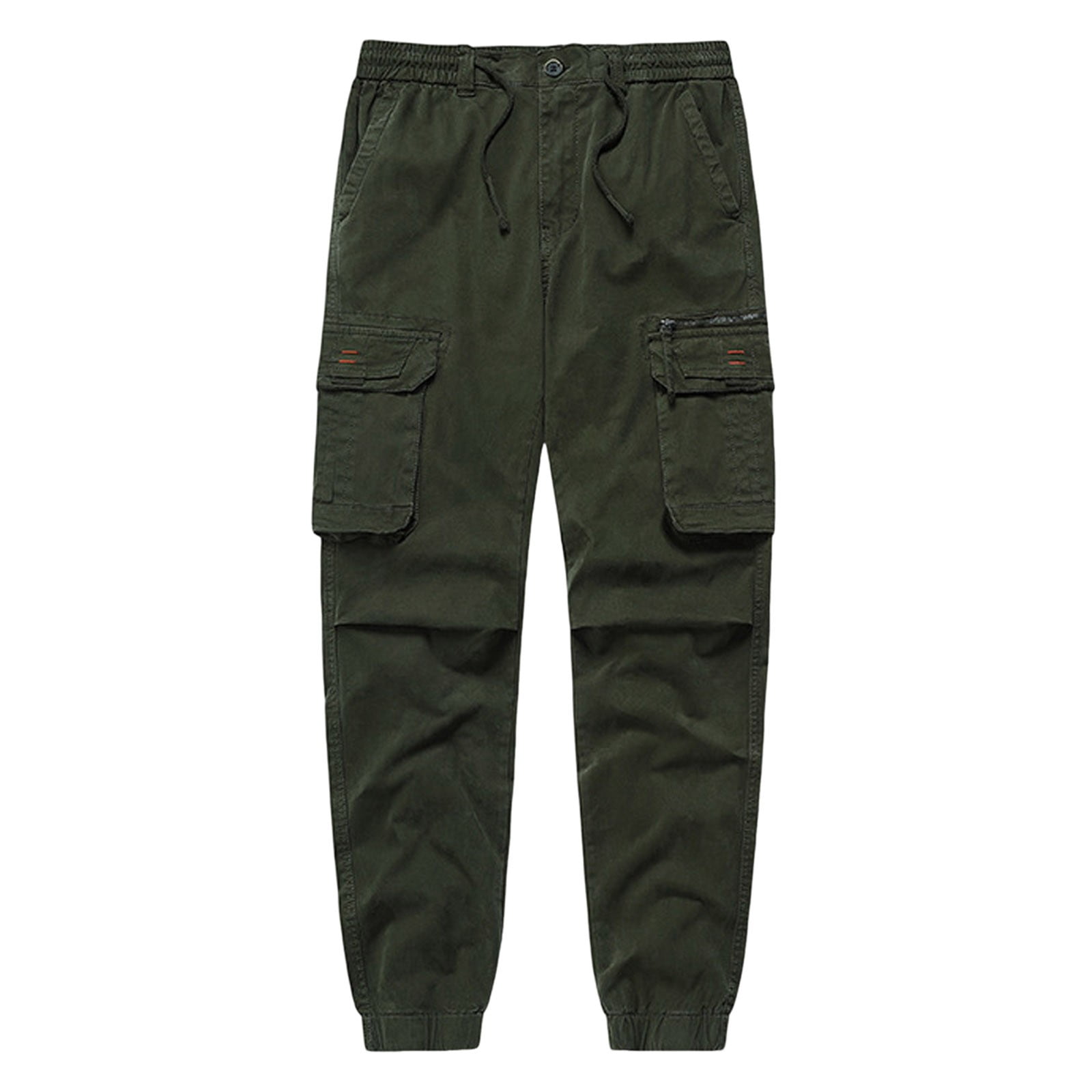 YLSDY Mens Cargo Joggers–Slim Fit Flex Work Pants with Belt Loops ...