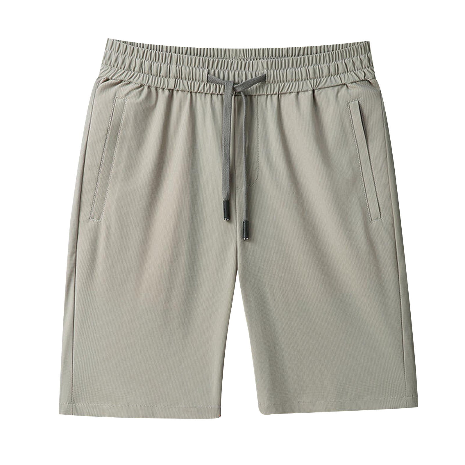 YLSDY Mens Drawstring Running Shorts 7 Inch Lightweight Quick Dry ...
