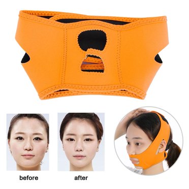 WALFRONT Facial Slimming Mask Slimming Bandages Facial Double Chin Care ...