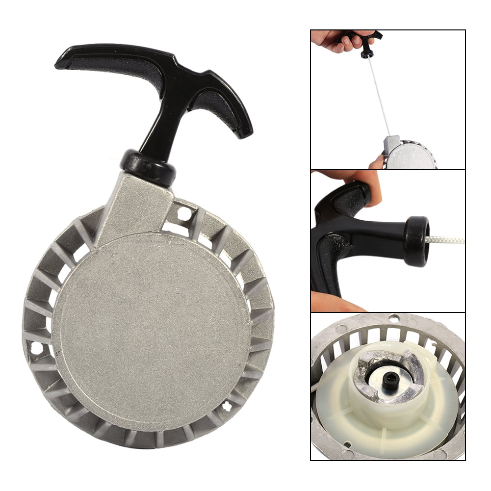 YLSHRF Mini Alloy Pull Starter Part Start For ATV 49CC Pocket Bike ...