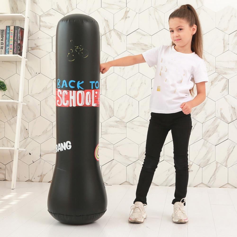 YLSHRF Punching Bag,Decompression Sandbag,Thicken Inflatable Boxing ...