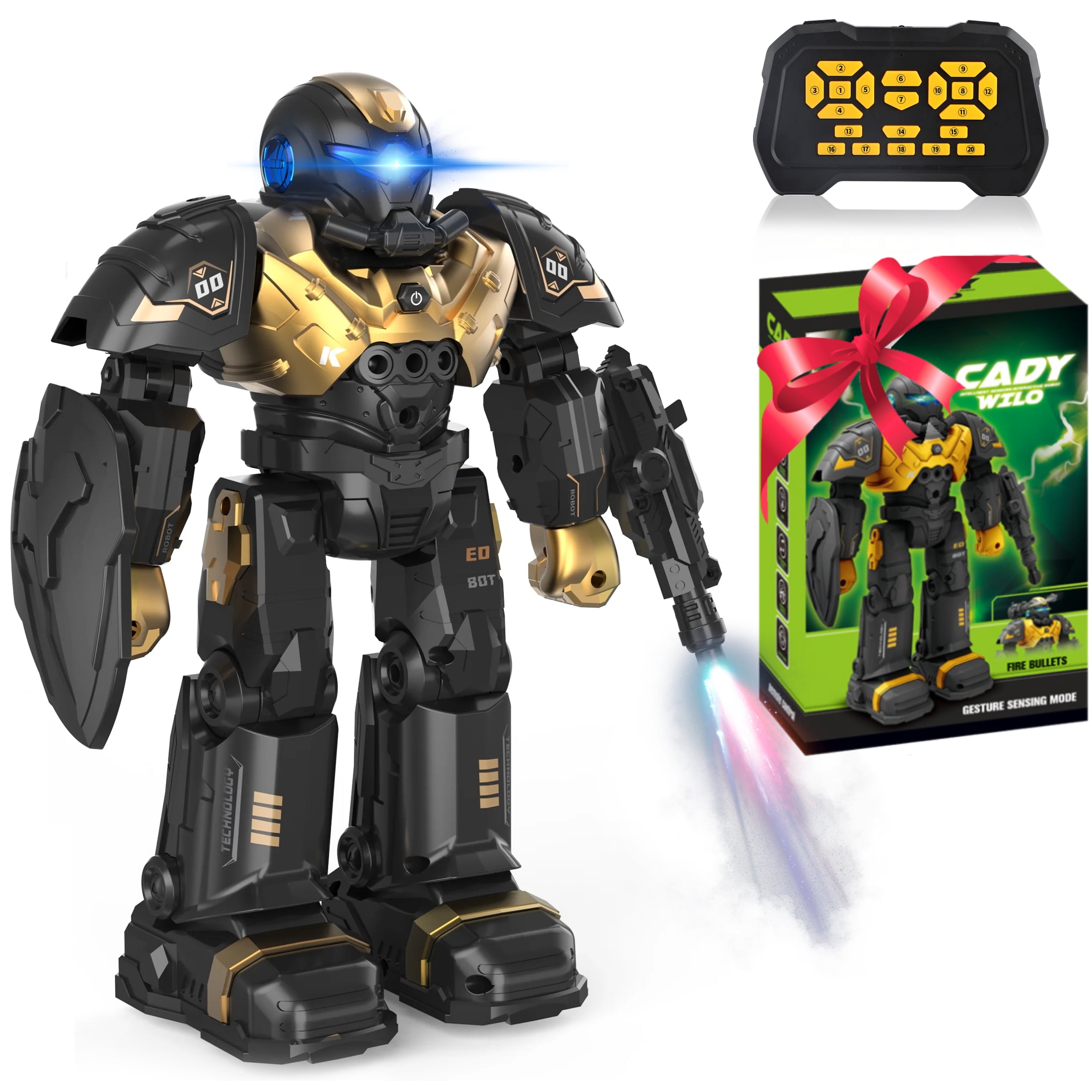 Kids RC Robot Toy, Smart Robot with Talking, Singing, Dancing ...