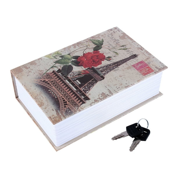 YLSHRF Security Lock Dictionary Book Secret Safe Security Box Money ...