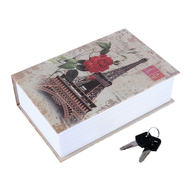 YLSHRF Dictionary Book Safe: Sturdy Metal Security Box for Cash ...