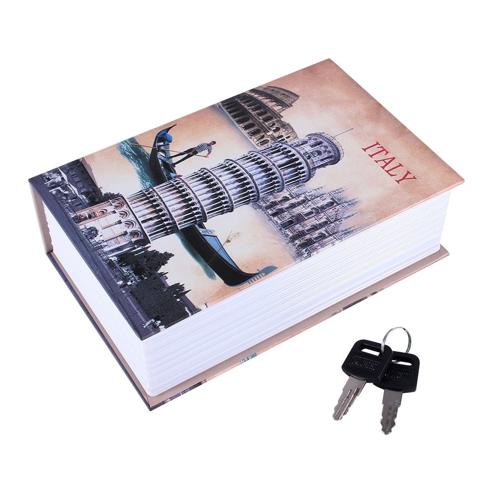 YLSHRF Security Lock Dictionary Book Secret Safe Security Box Money ...