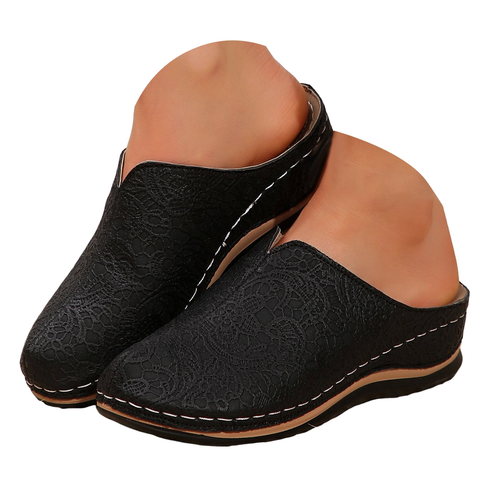 YLYL Backless Mules for Women 2026 Non-Slip Comfort Lightweight Slip on ...