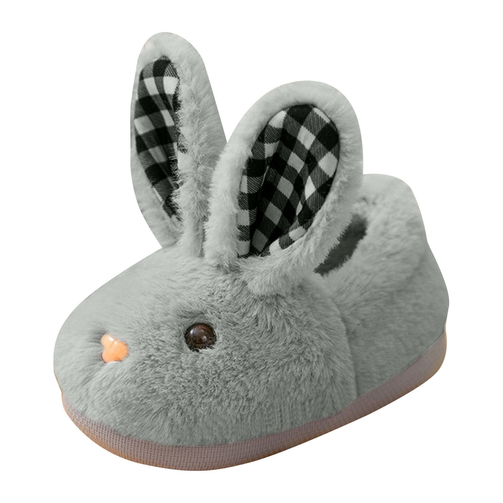 YLYL Boys Girls House Slippers Soft Fuzzy Fleece Lined Memory Foam ...