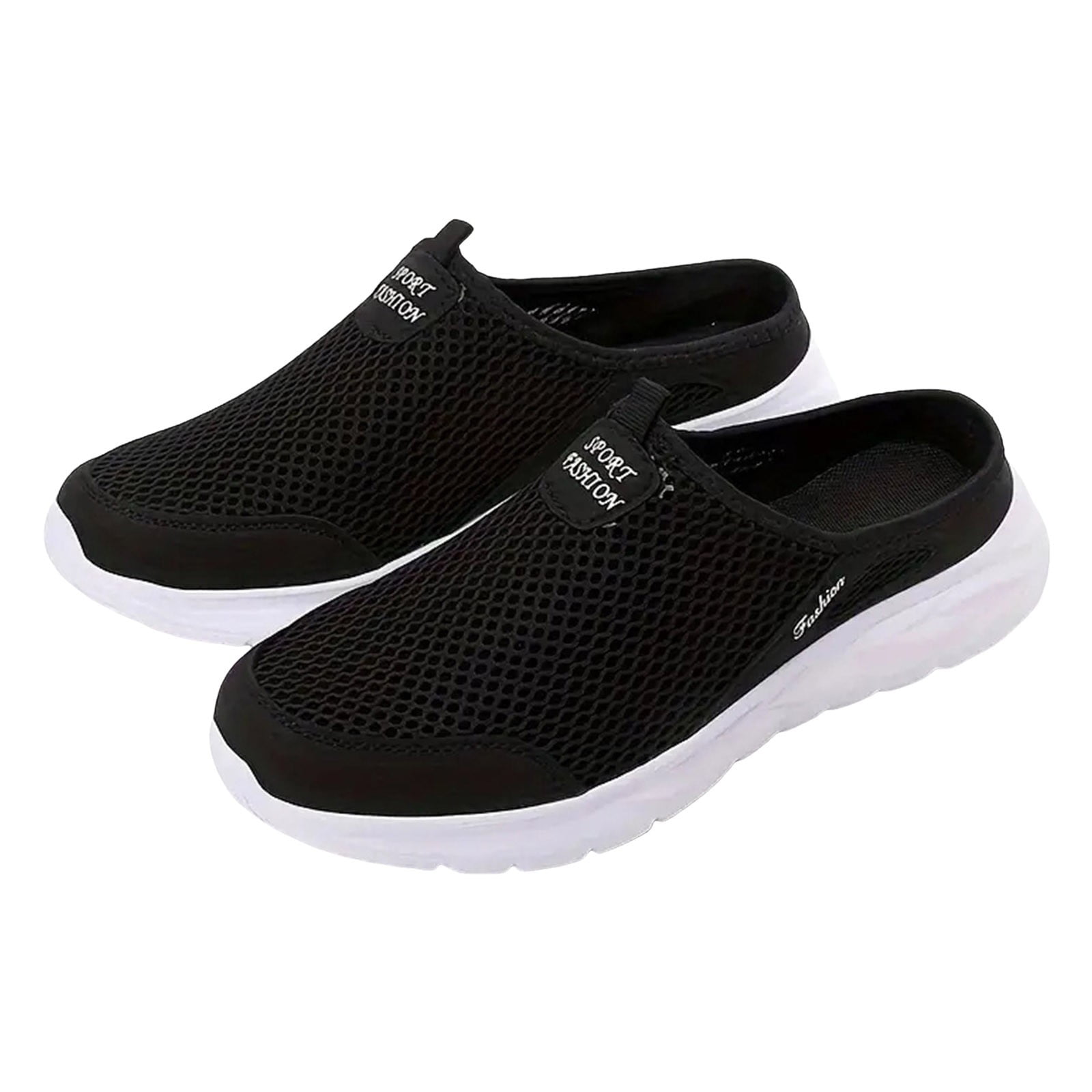 YLYL Men's Mesh Anti-Slip Orthopedic Mules Culgs Breathable Comfortable ...