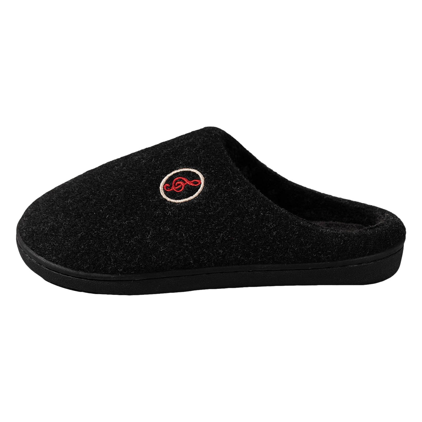 YLYL Mens Womens Fuzzy House Slippers Adjustable Arch Support House ...