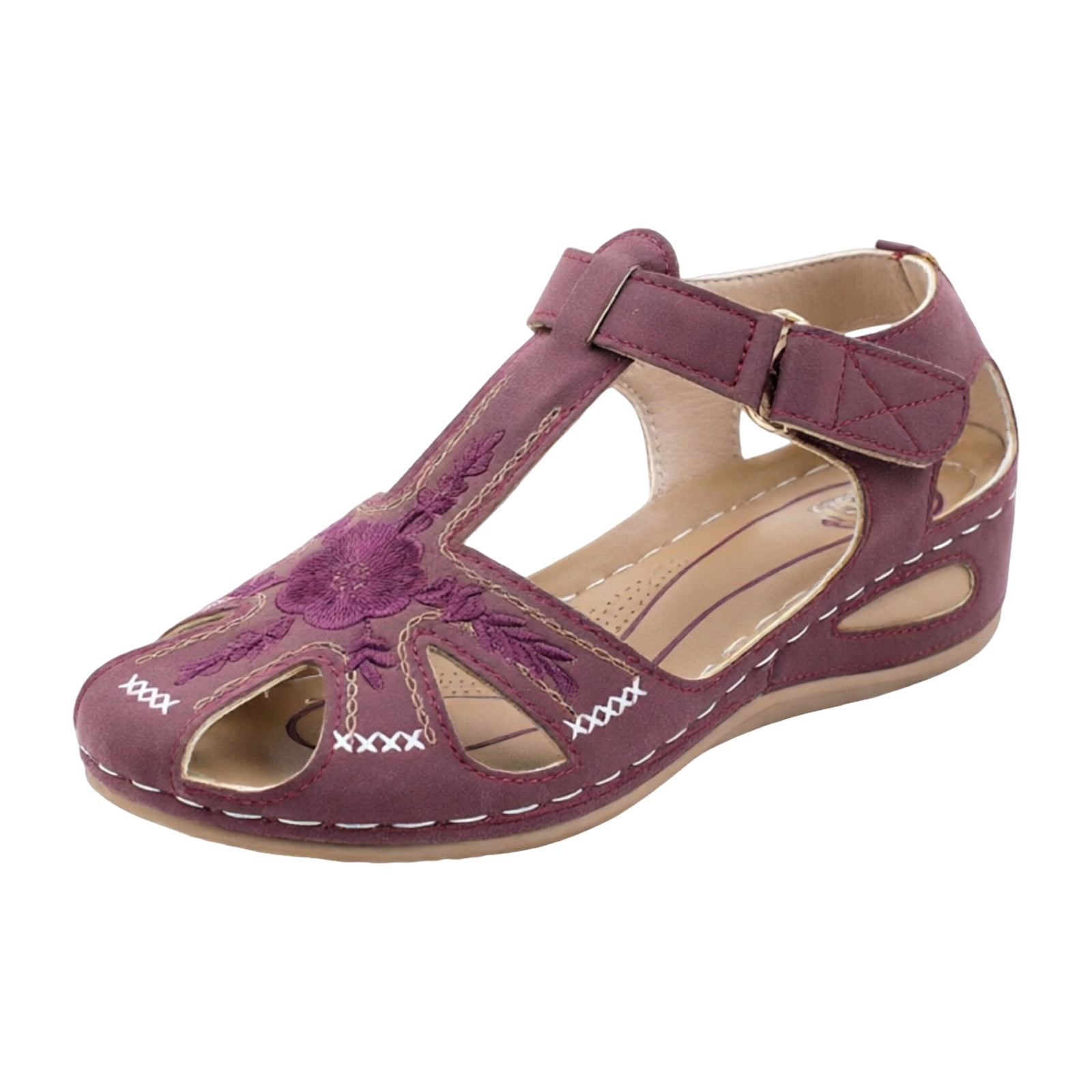 YLYL Orthopedic Sandals for Women 2026 Closed Toe Arch Support Dressy ...