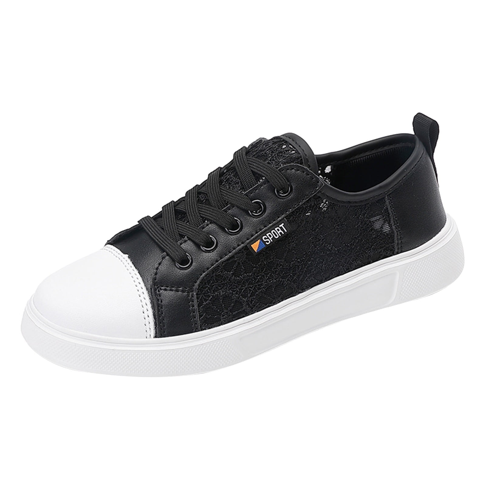 YLYL Orthopedic Walking Shoes for Women 2025 Canvas Memory Foam Boat ...