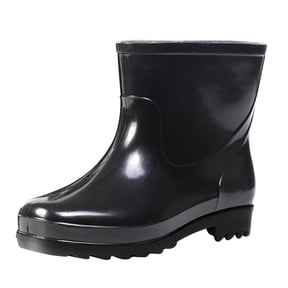 Women's Short Ankle Rain Boots Garden Rubber - Walmart.com