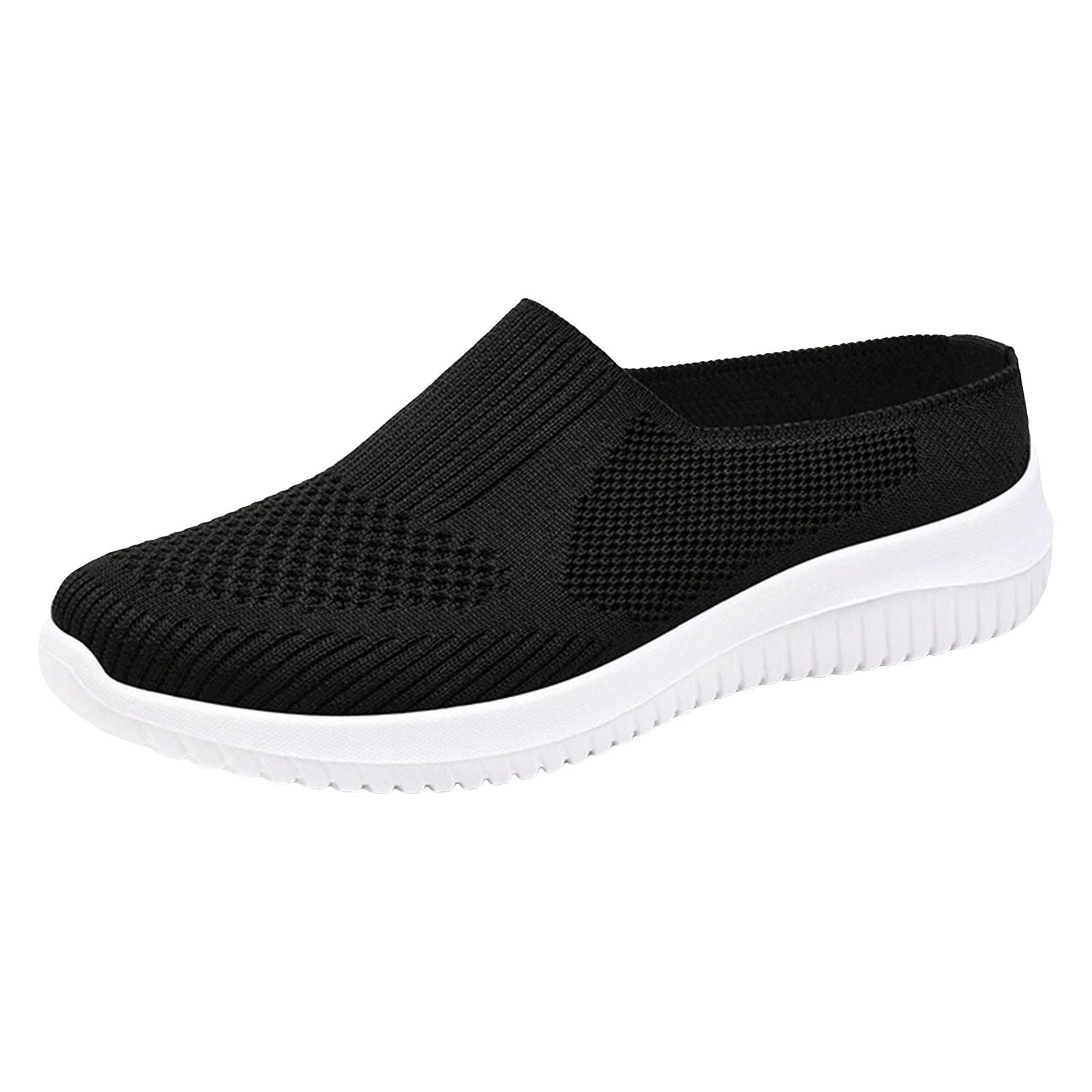 YLYL Walking Shoes Women Backless Summer Slip-On Mule Shoe Mesh ...