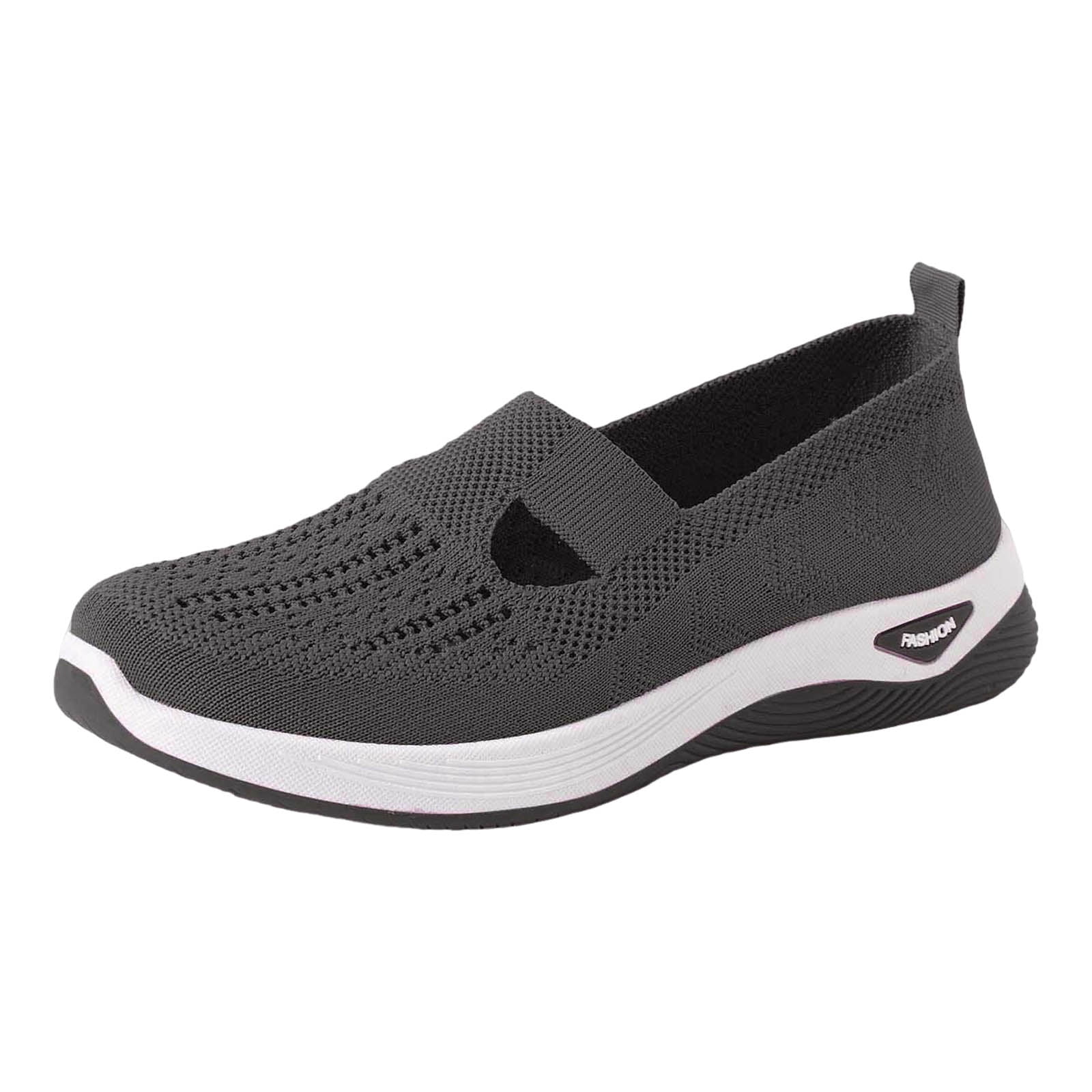 YLYL Women's Woven Orthopedic Shoes Wide Width No Slip Breathable Mesh ...