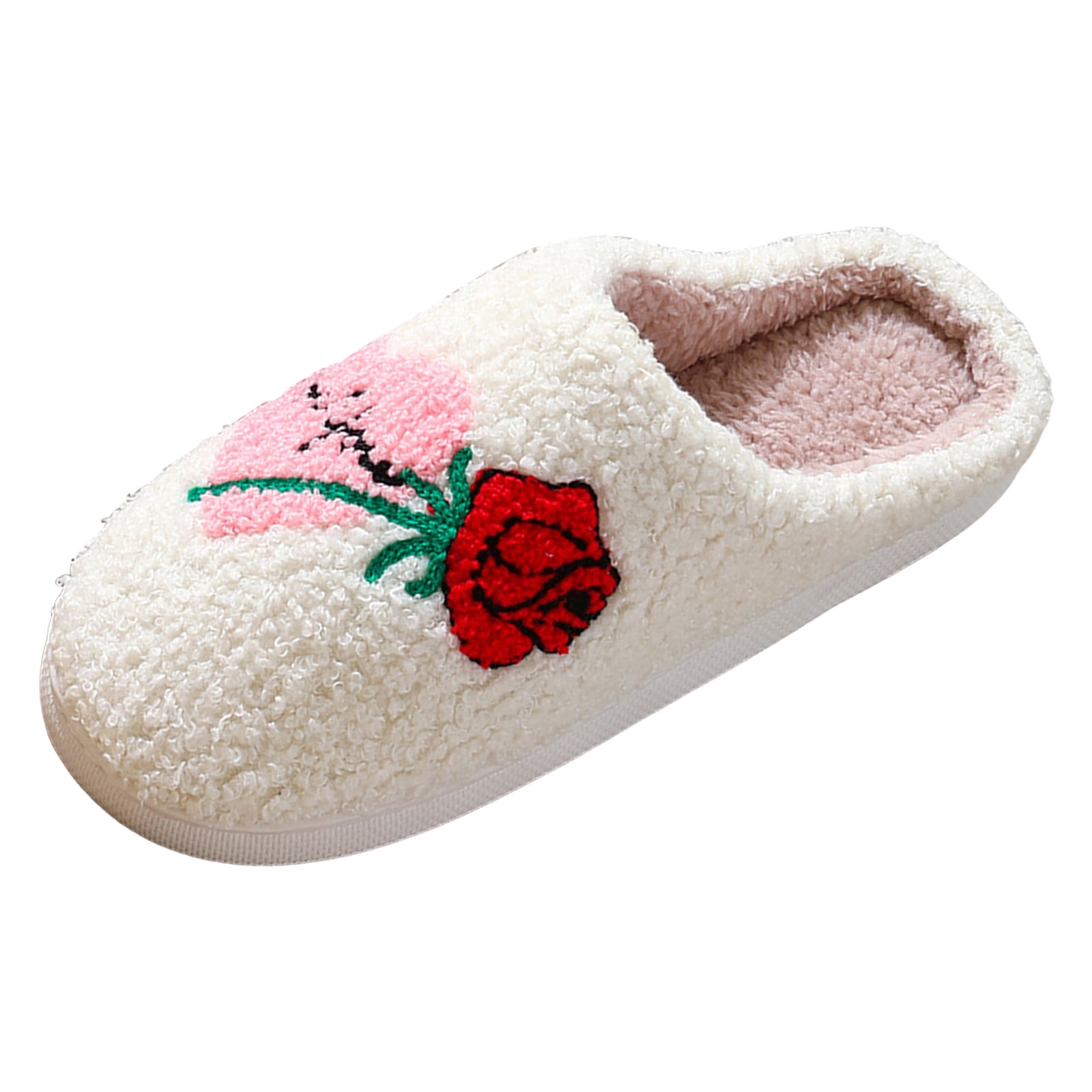 YLYL Slippers for Women Men Memory Foam Trendy Cute Fuzzy Winter for ...