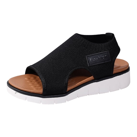 YLYL Womens Orthopedic Sport Sandals Open Toe Arch Support No Slip ...