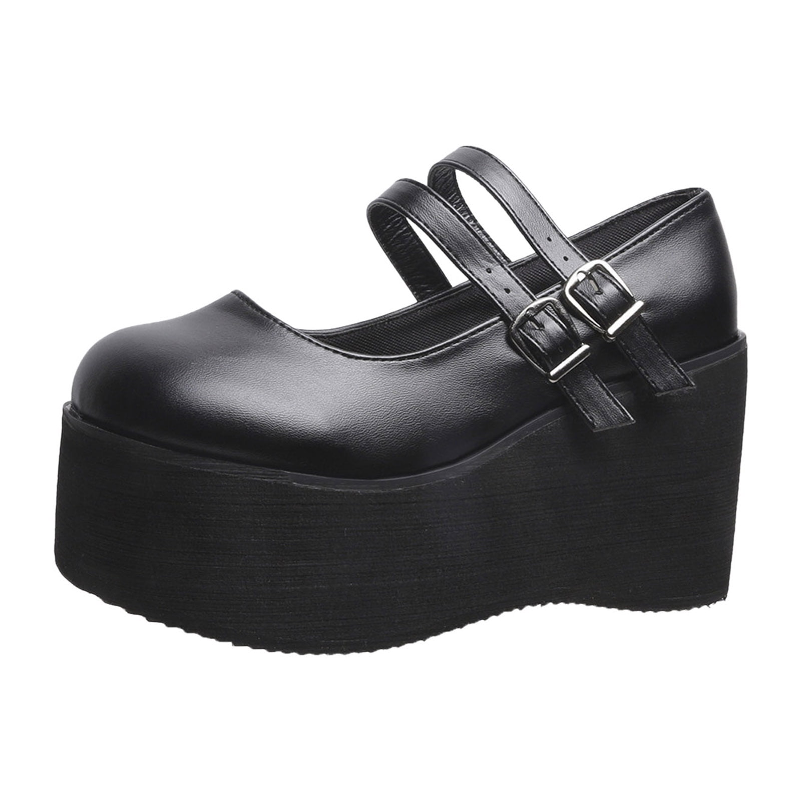 YLYL Womens Platform Pumps Heel Gothic Lolita Mary Jane Dress Shoes ...