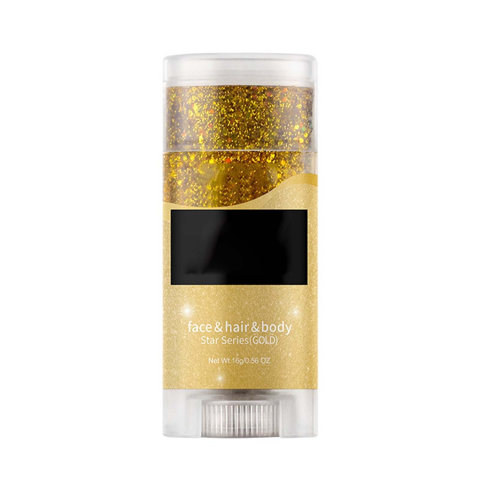 YLjuxozw Gold Body Glitter Stick, Sparkly Face & Hair Glitter, Glitter ...