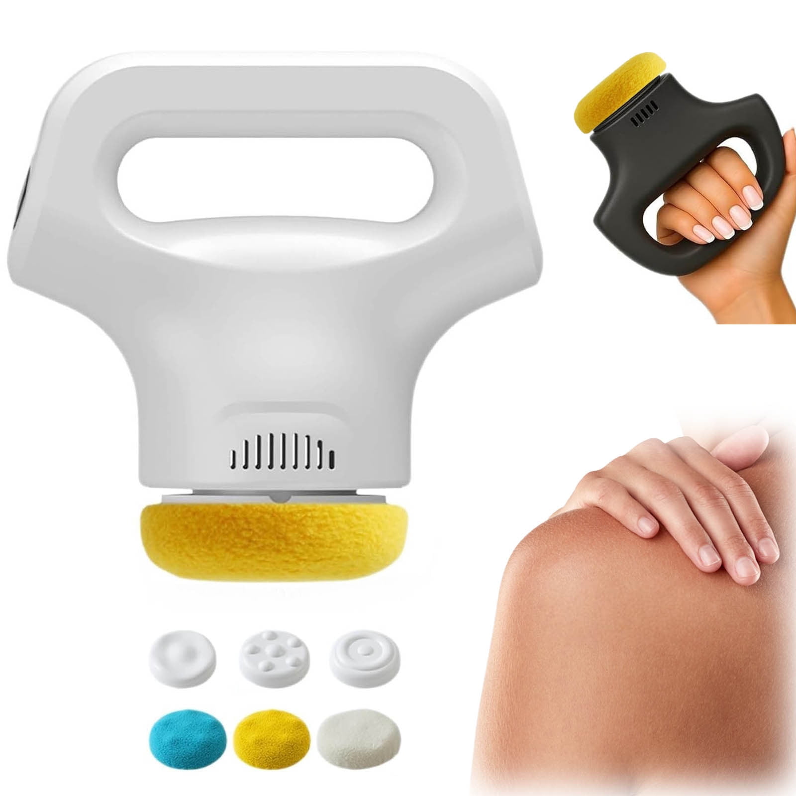 YLjuxozw Massology Pro Massager, Deep Tissue Percussion Massager with 3 ...