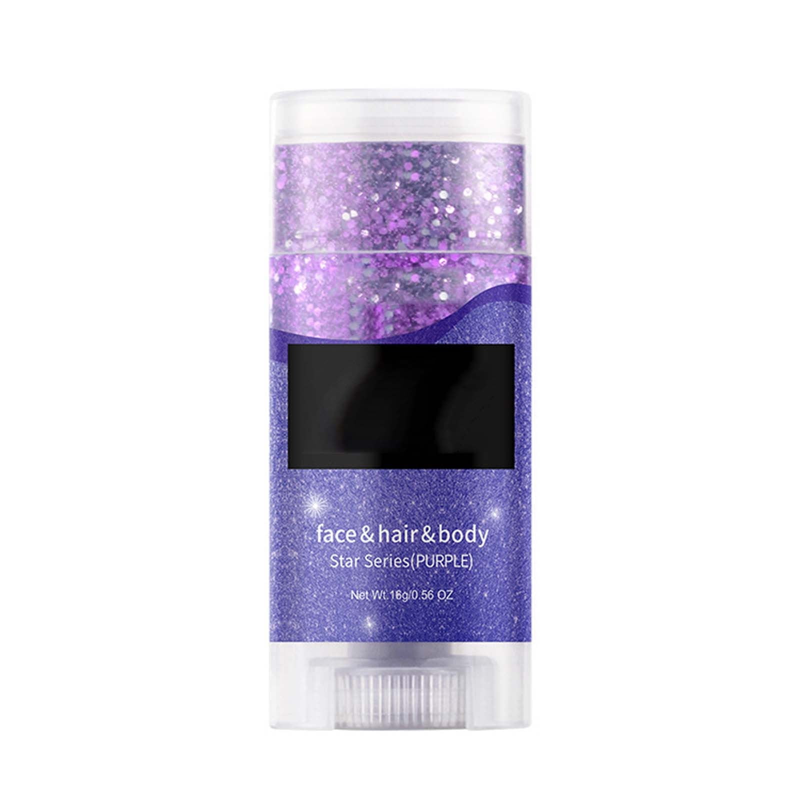 YLjuxozw Purple Body Glitter Stick, Sparkly Face & Hair Glitter ...
