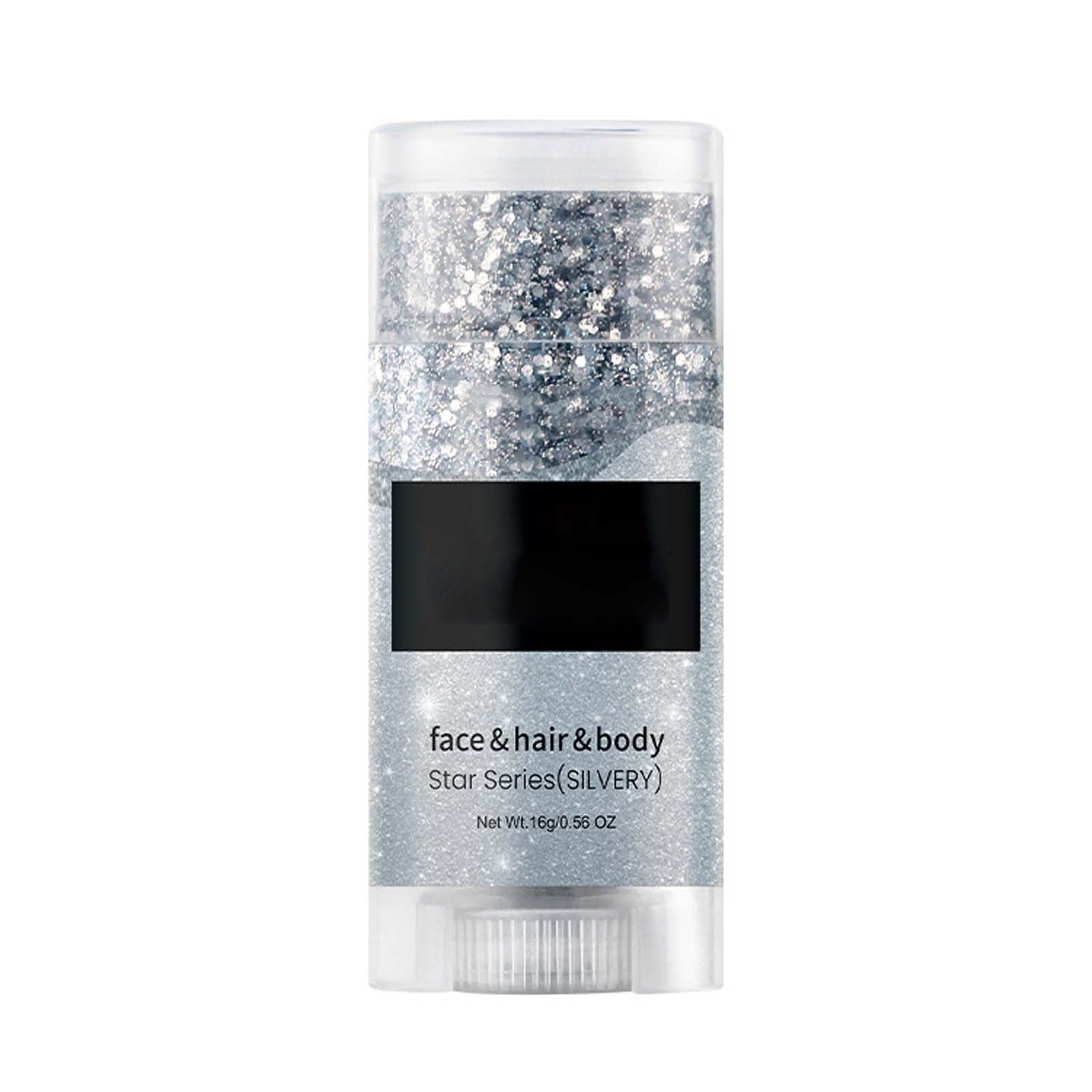 YLjuxozw Silver Body Glitter Stick, Sparkly Face & Hair Glitter ...