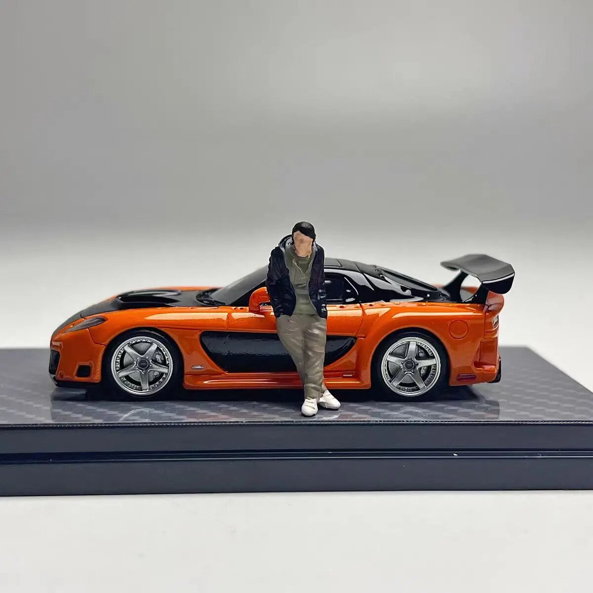 YM 1:64 RV Sports Car model RX7 RX-7 Khaki - Walmart.com