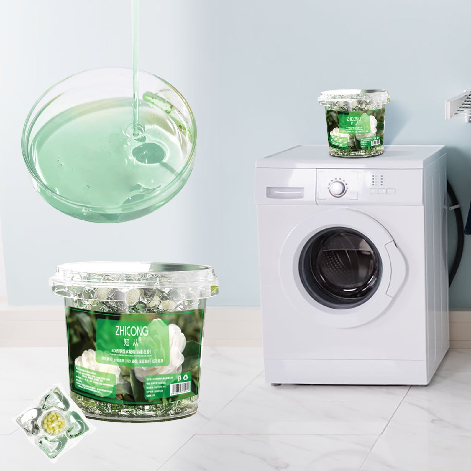 YMARPT 5-in-1 Laundry Beads for Cleaning and Stain Removal, Laundry Gel ...