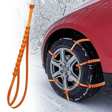 Reusable Anti Snow Chains, 2025 Upgrade Portable Snow Tire Chains, Winter Tire Wheel Chains for ...